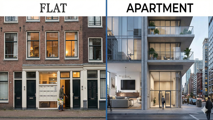 Flat vs Apartment: A Complete Comparison for Buyers